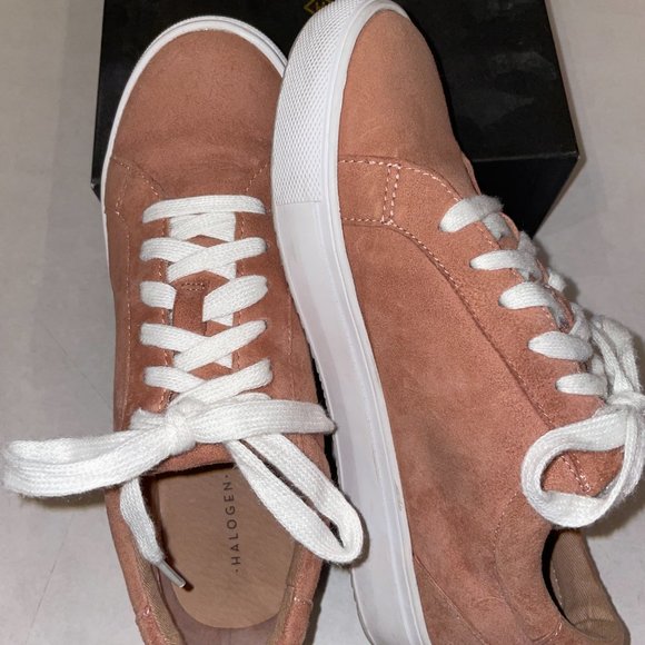 Halogen | Shoes | Halogen Sneakers Womens 65 Cassie Lace Up Pink Hazel ...